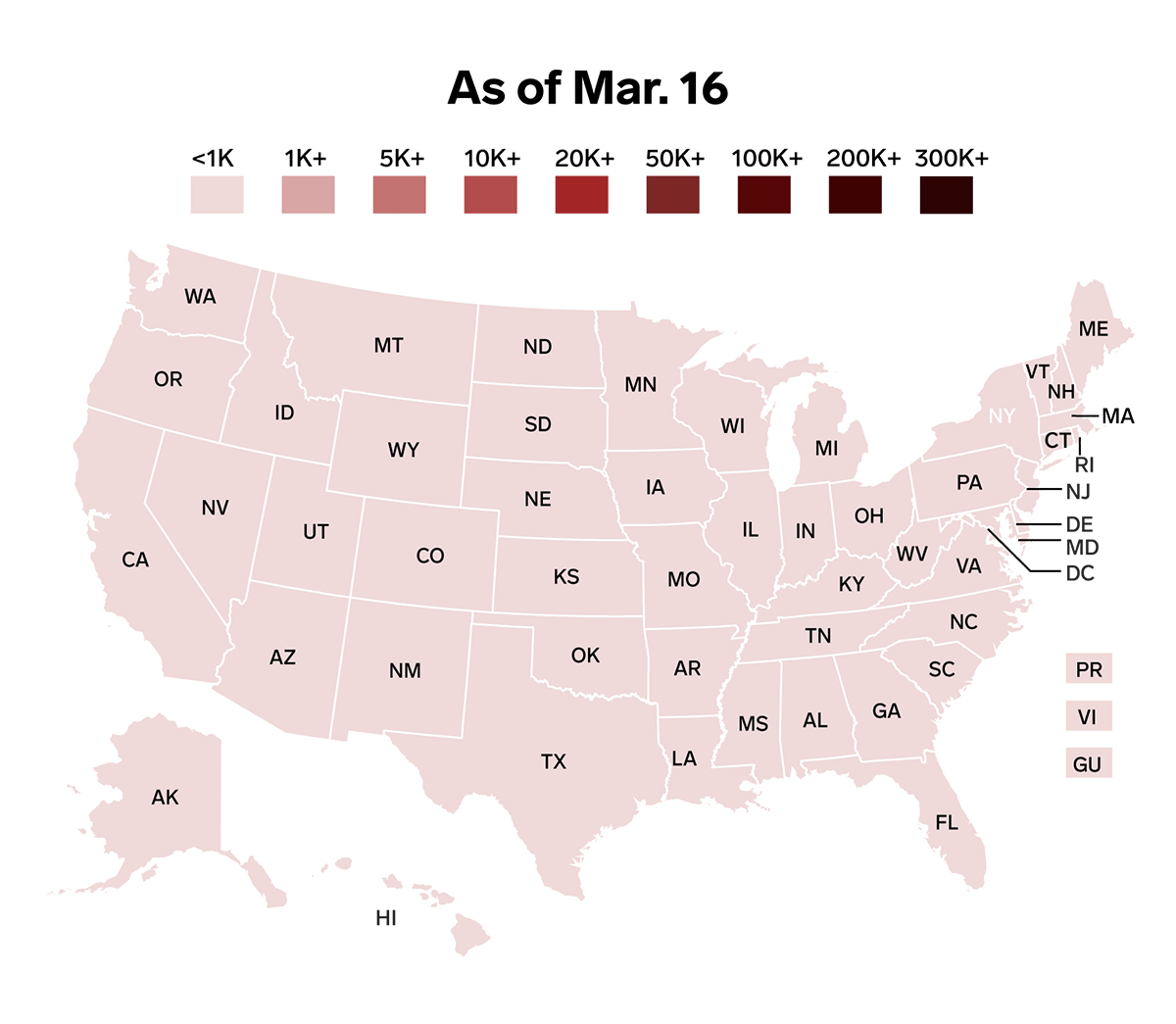 Us Covid 19 Cases By State Gif