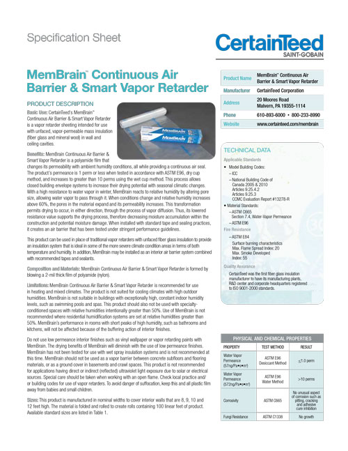 CertainTeed Fire Performance