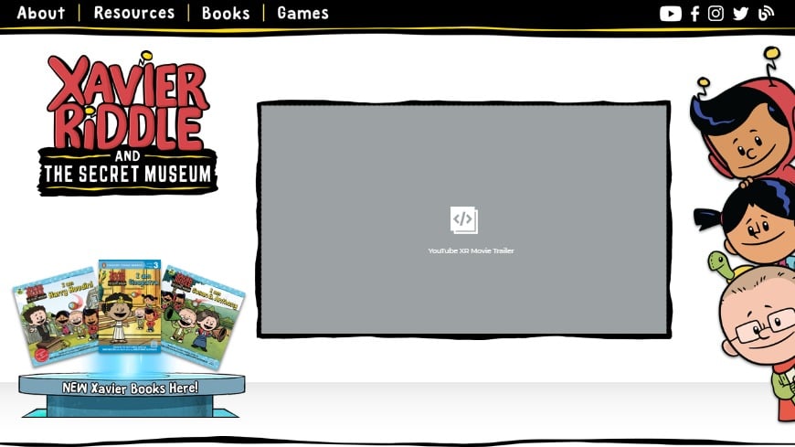 Xavier Riddle Riddle and the Secret Museum