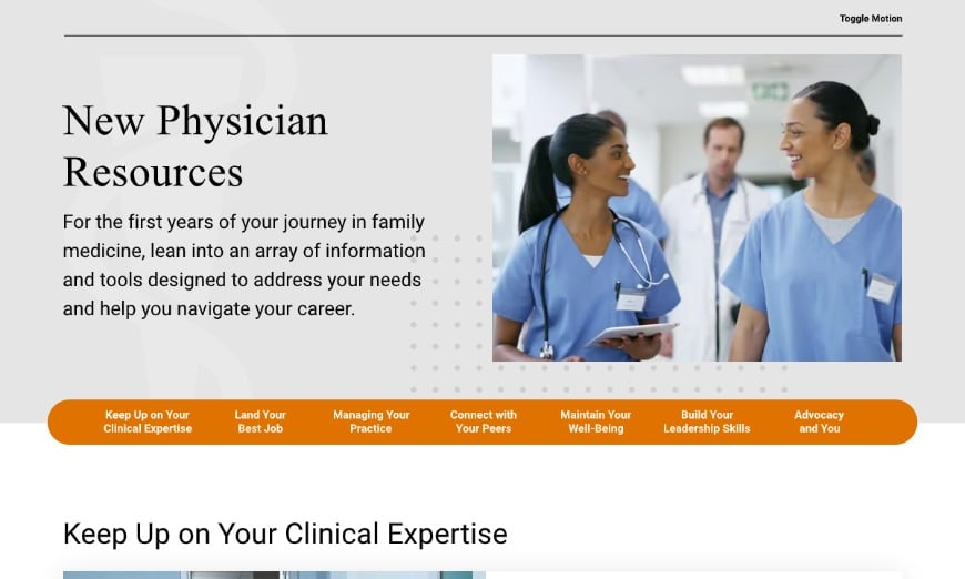 ARCHIVE | PS | New Physician Resources