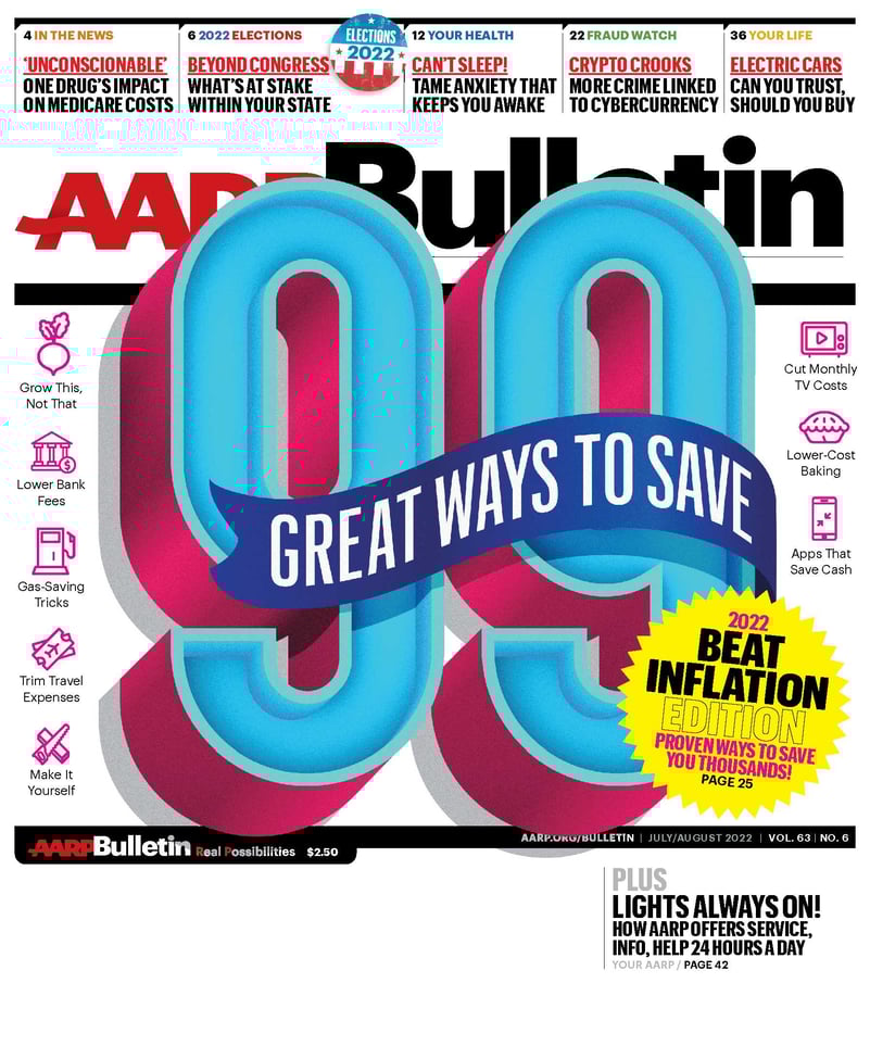 Aarp Magazine Cover 2022