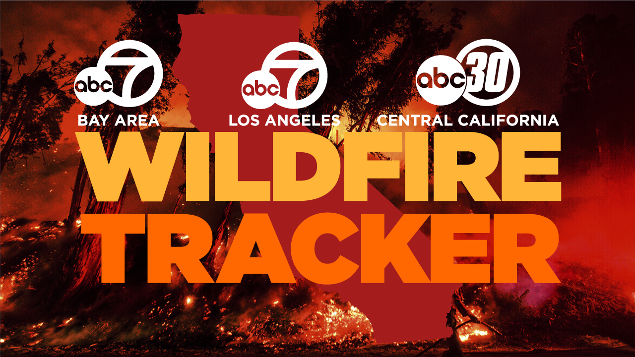 ABC7 News Wildfire Tracker Track wildfires across CA with this ...