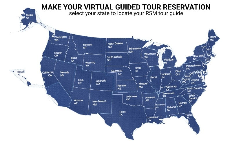 USA RSM Territory Map US RSM Map
