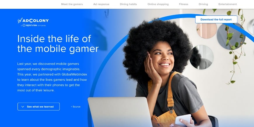 AdColony The Life of the Mobile Gamer 2021 Mobile Gamer