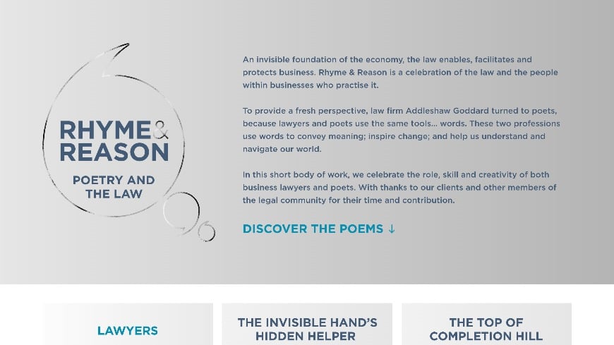 Rhyme & Reason : Homepage