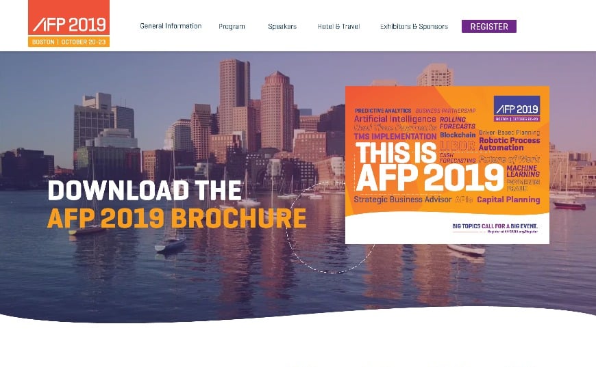 AFP 2019 AFP 2019, treasury and finance conference, finance conference ...