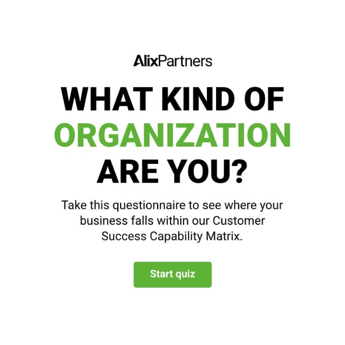Customer Success Capability Matrix Quiz
