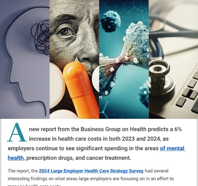 IN-DEPTH: 4 key health trends driving employer costs in 2024