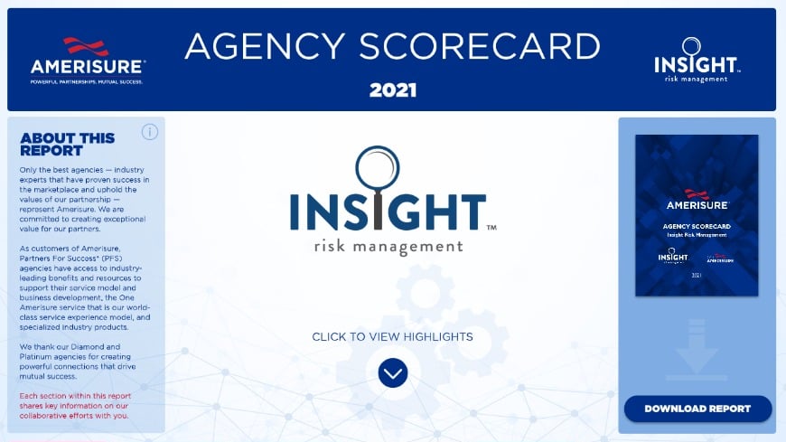 PILOT Agency Services Scorecard for Insight Risk Management