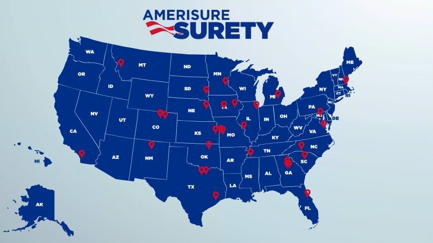 Surety Agency Map
