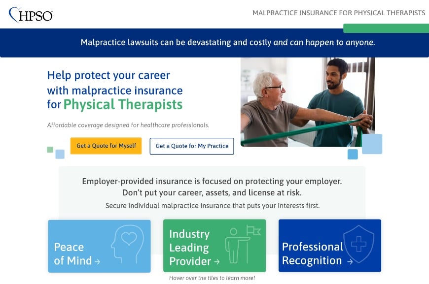Malpractice Insurance for Physical Therapists Malpractice Insurance for ...