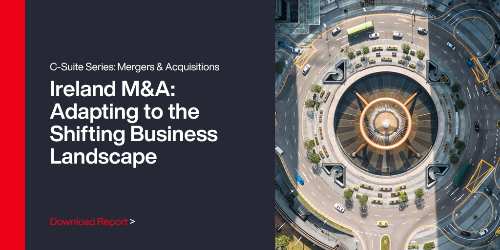 published Ireland M&A: Wireframe for Insight M&A in Ireland Report 2022