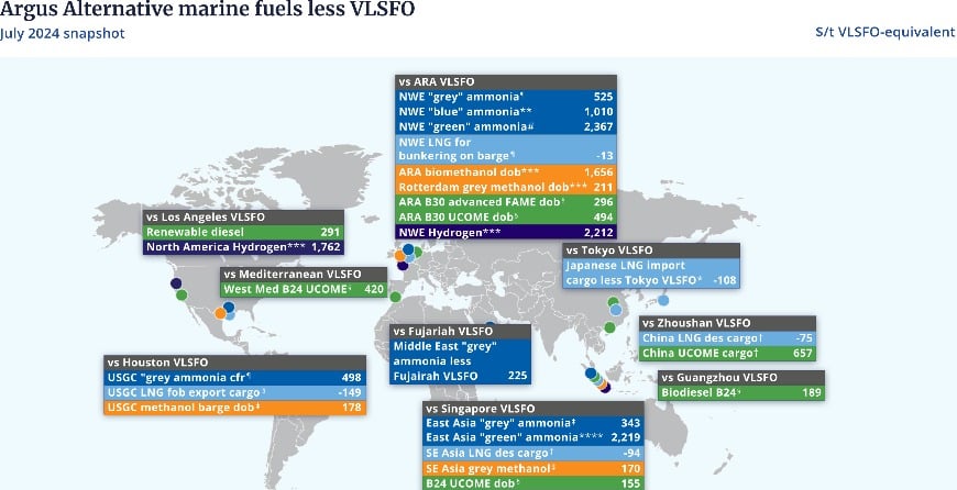 Oil Products | Alternative Marine Fuels Hub Map marine fuels vlsfo ...
