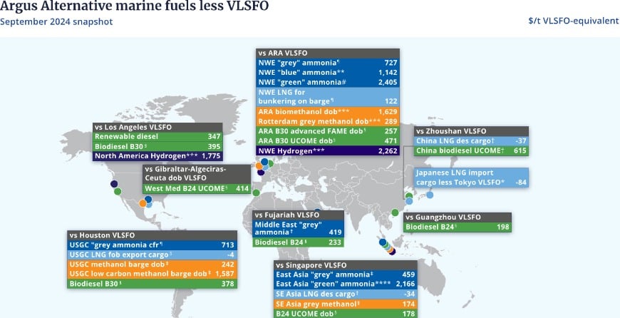 Oil Products | Alternative Marine Fuels Hub Map marine fuels vlsfo ...