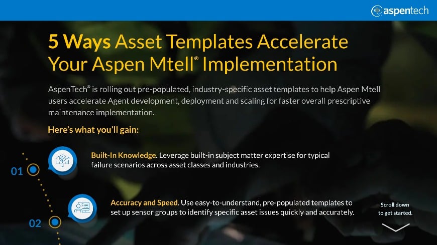 5 Ways Asset Templates Accelerate Your Mtell Implementation