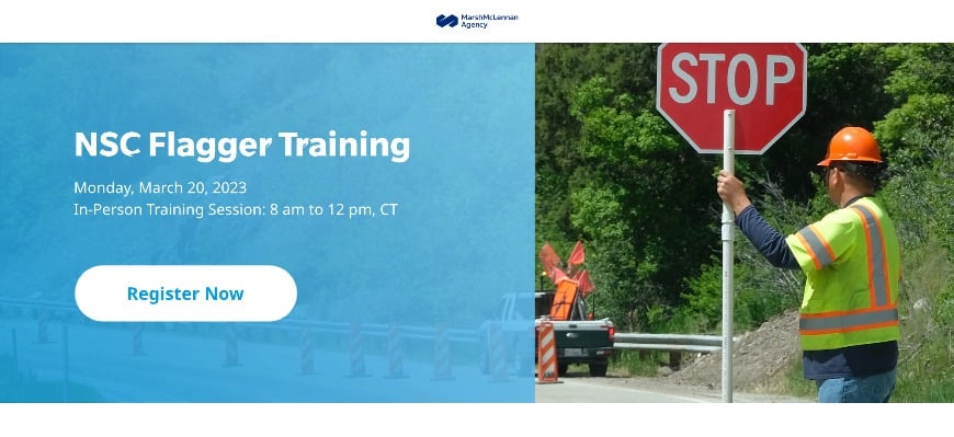 NSC Flagger Training 3/20