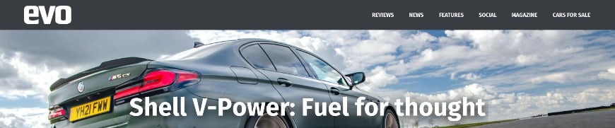 evo | Shell V-Power Advertorial