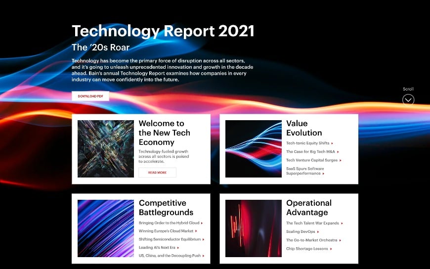 Technology Report 2021 | Bain & Company