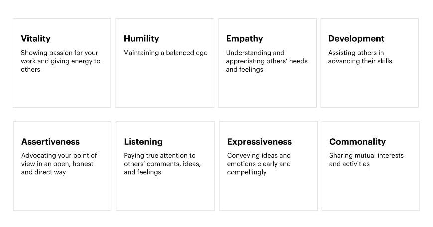 Bain Leadership Model - Connecting With Others