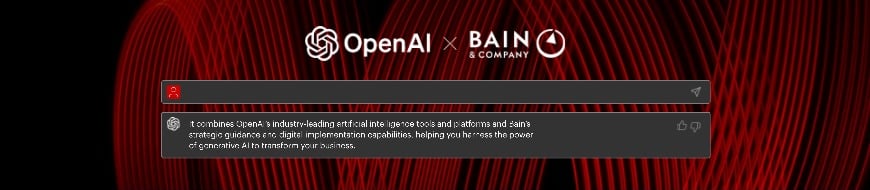 OpenAI banner options
