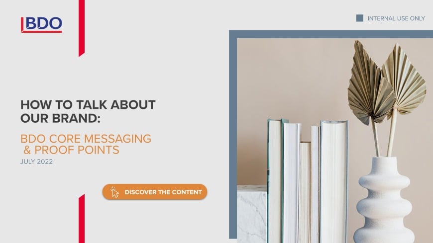 How to talk about our brand 2022