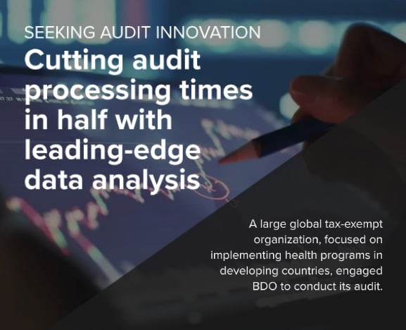 Audit Innovation - Case Study 1