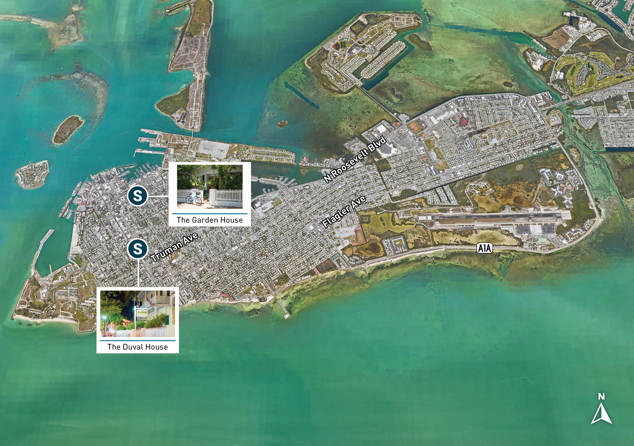 Duval Street Key West Map