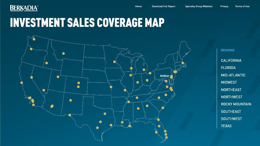 IS Coverage Map
