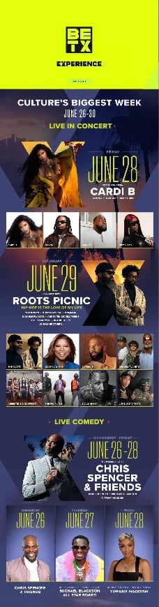 BETX24 - LINEUP BET Experience