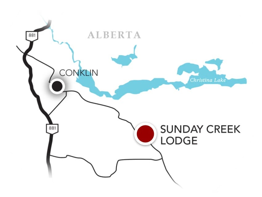 MAP - SUNDAY CREEK