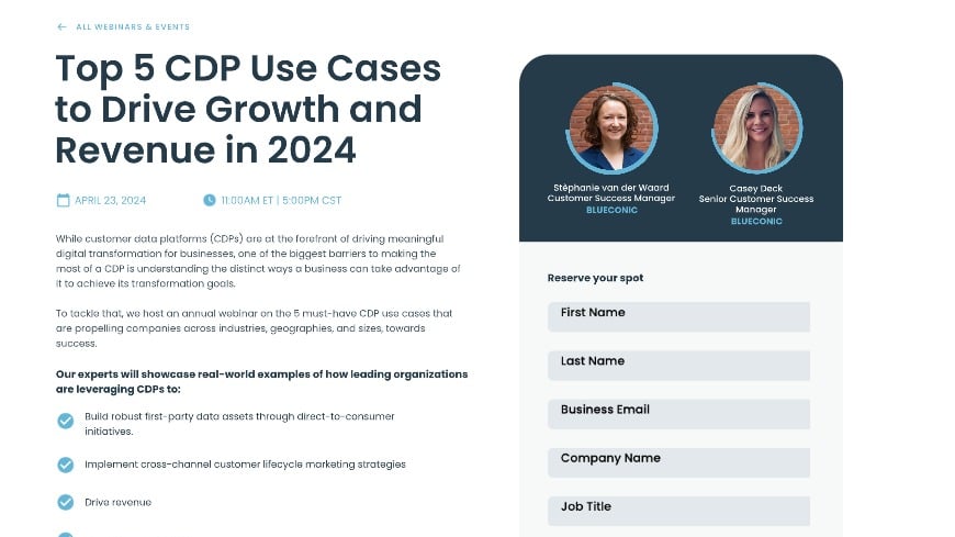 Top 5 CDP Use Cases to Drive Growth and Revenue in 2024