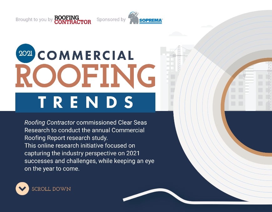 2021 Commercial Roofing Trends Infographic