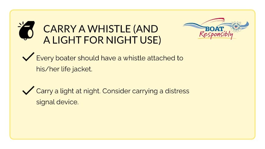 BTG Safety - Carry a Whistle