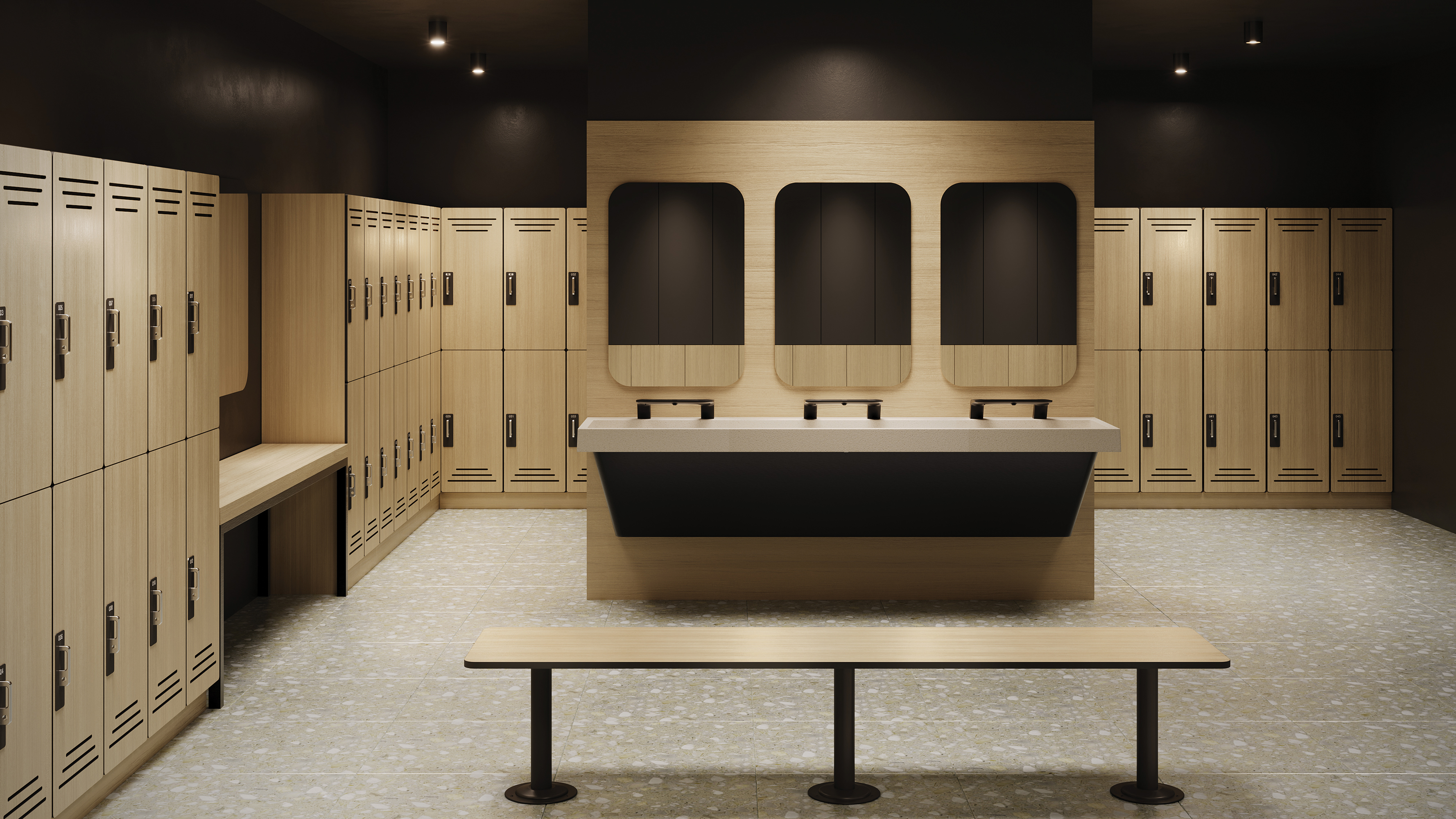 Bradley Phenolic Lockers