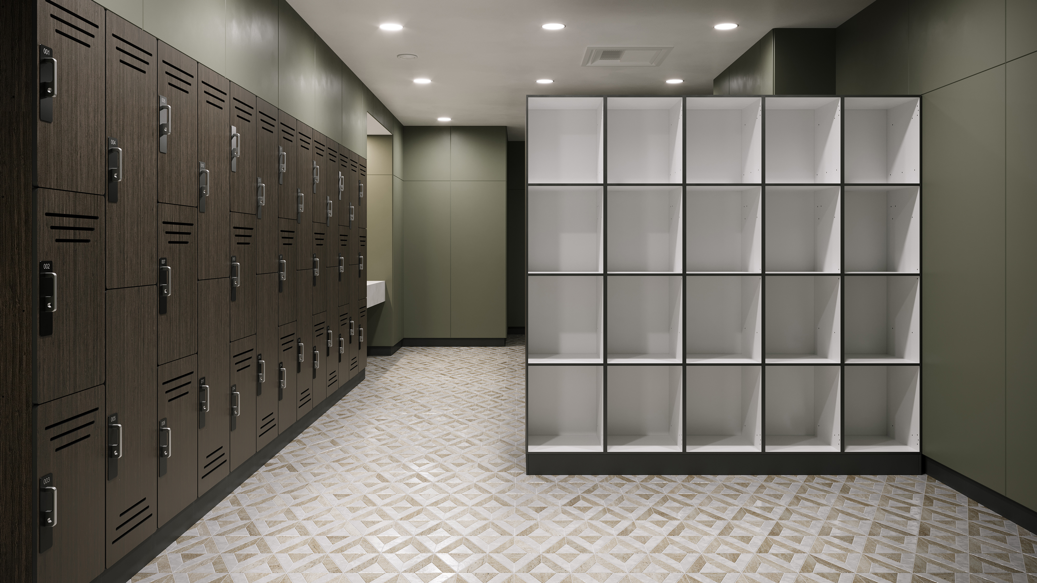 Bradley Phenolic Lockers