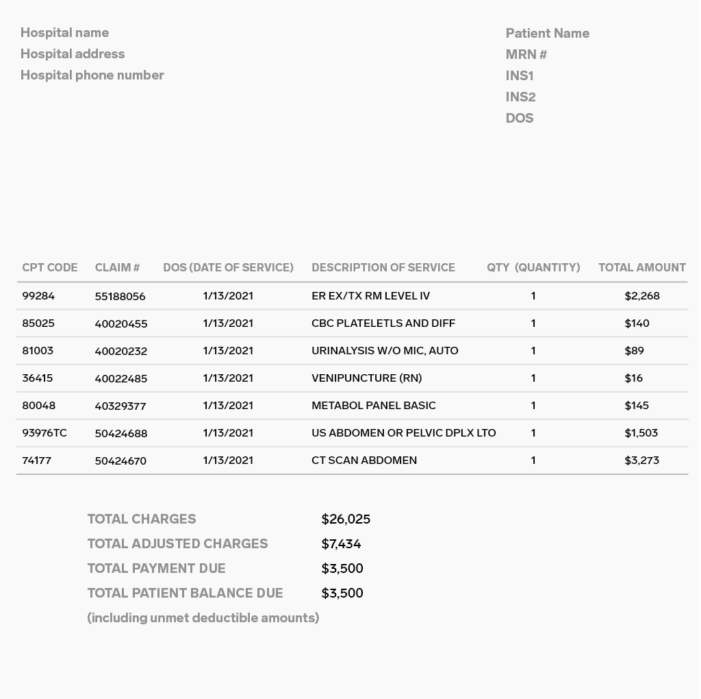 Medical Bill Explainer 1