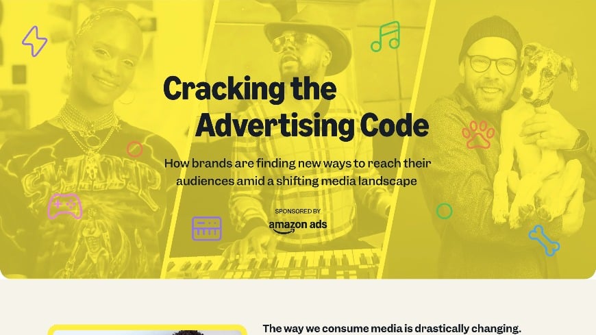 Amazon Ads - Cracking the Advertising Code - Interactive Article Amazon Ads - Cracking the Advertising Code - Interactive Article
