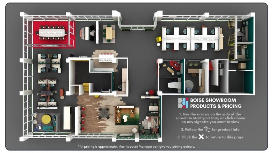 BII Boise Showroom Products & Pricing