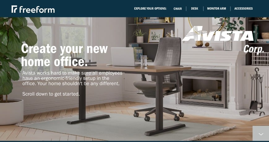 Avista Work From Home Package and Order Form - Draft