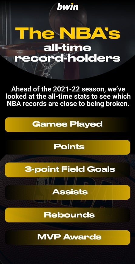 NBA all-time stat leaders