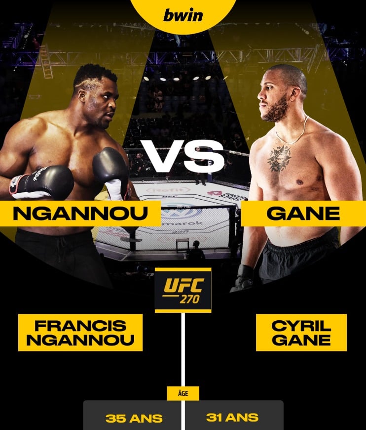 Ngannou vs Gane FR