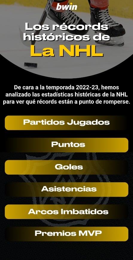 NHL’s all-time record-holders ES