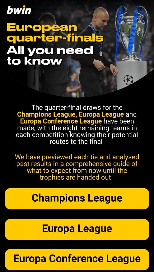 European Quarter-finals