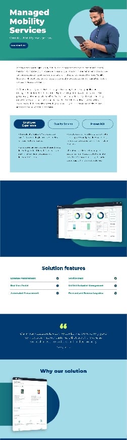 MMS Solution Sheet Managed Mobility Services