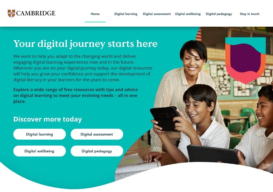 Your digital journey with Cambridge Digital learning, Digital ...
