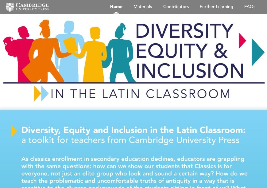 Diversity, Equity & Inclusion in the Latin Classroom