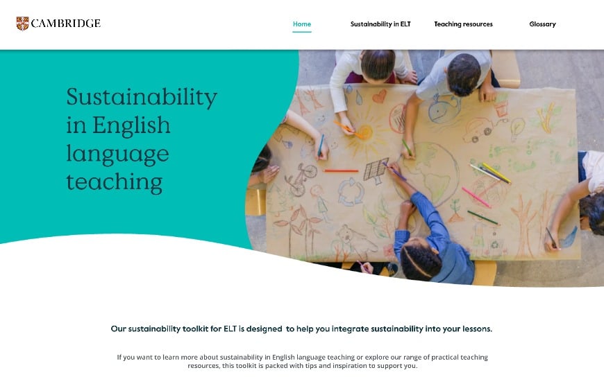 Sustainability in English language teaching | Cambridge