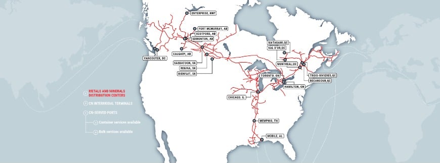 Metals and Minerals Map ENG
