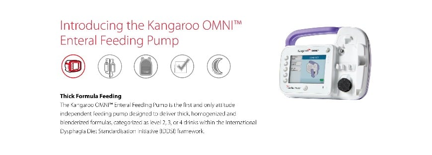Introducing the Kangaroo OMNI™ Enteral Feeding Pump Hygie