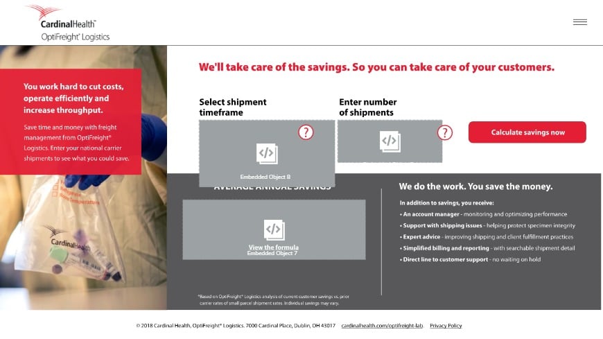 OptiFreight Logistics Calculator